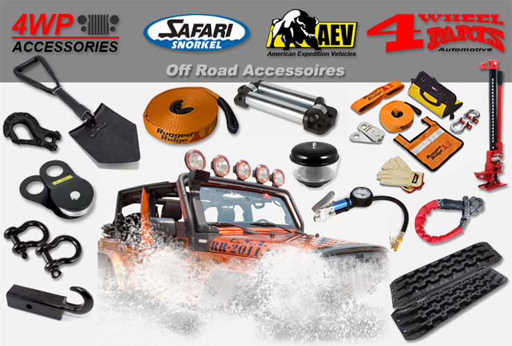 Jeep Wrangler JK Off Road Accessoires 4 Wheel Parts